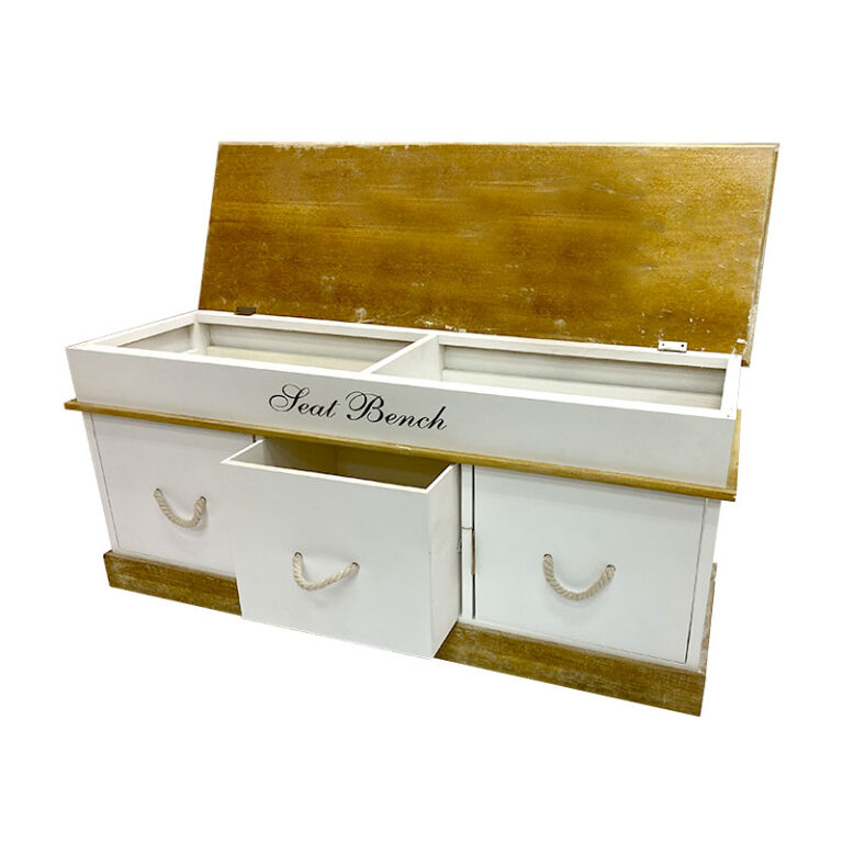 MUEBLE TIPO ASIENTO CON CAJONERA – IMPORTADORA JOHANNA